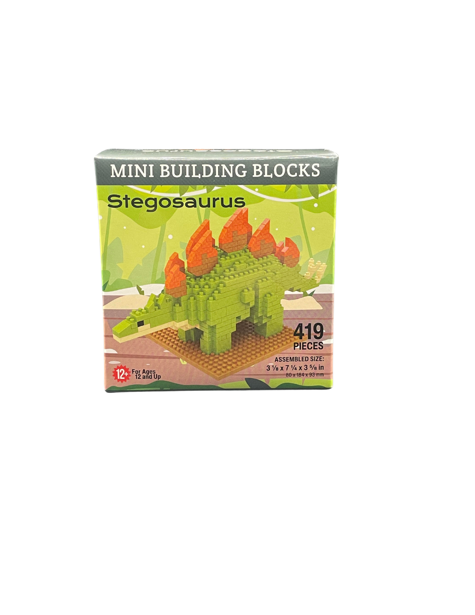 Mini Building Blocks: Stegosaurus | Adams County Historical Society